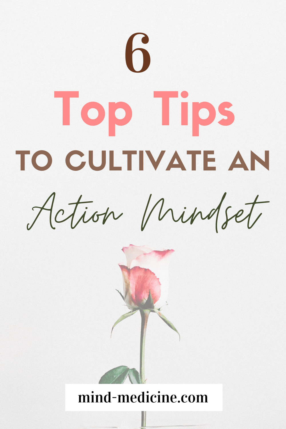 6 Top Tips on How to Build an Action Mindset - Mind Medicine